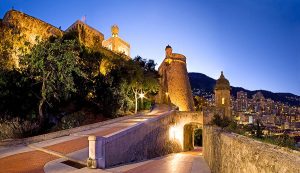 Twilight and night views of the Principality of Monaco - Monaco Nature ...